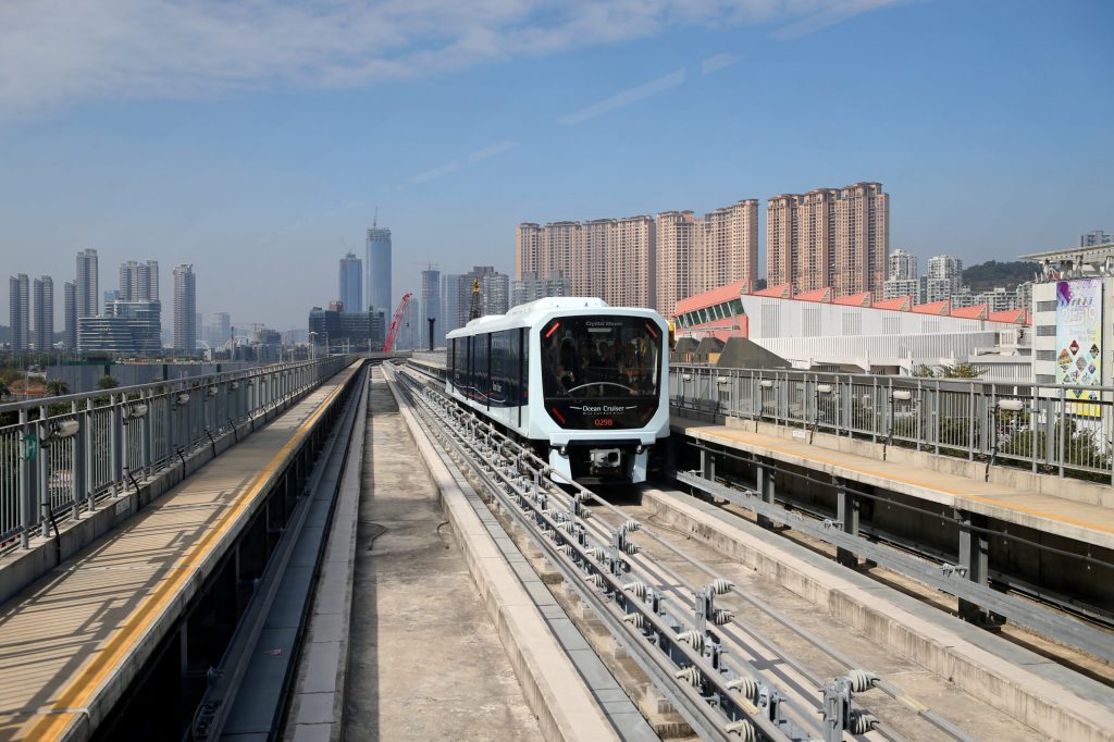 Metro Ligeiro de Macau - Revista Macau